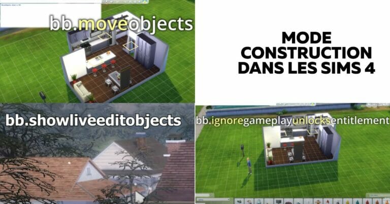 Les Sims 4 : Codes Triche Pour Construction (PC, Mac, Xbox et PlayStation)