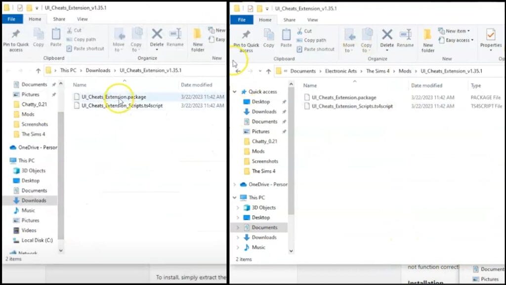 UI Cheats Extension v1.41 Sims 4 - Télécharger, Installer, Utiliser ...