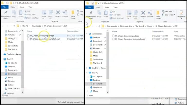 UI Cheats Extension v1.41 Sims 4 - Télécharger, Installer, Utiliser ...